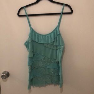 Candie's | Tops | Two Cute Sleeveless Cami Style Ruffled Tops | Poshmark